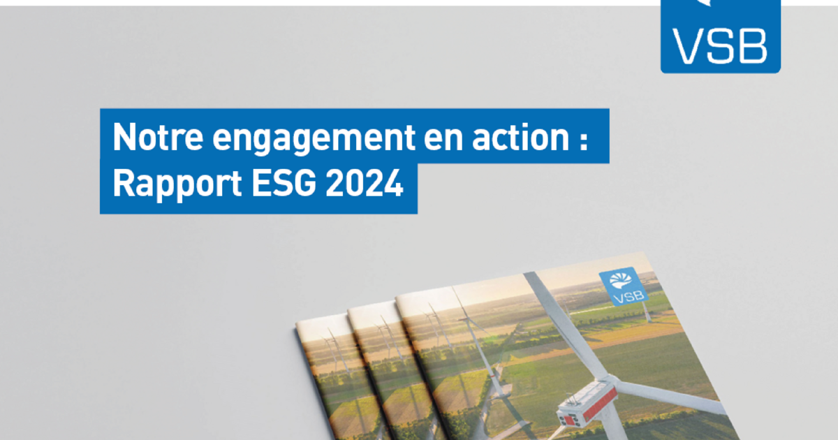 ESG Rapport 2024 | VSB Énergies Nouvelles